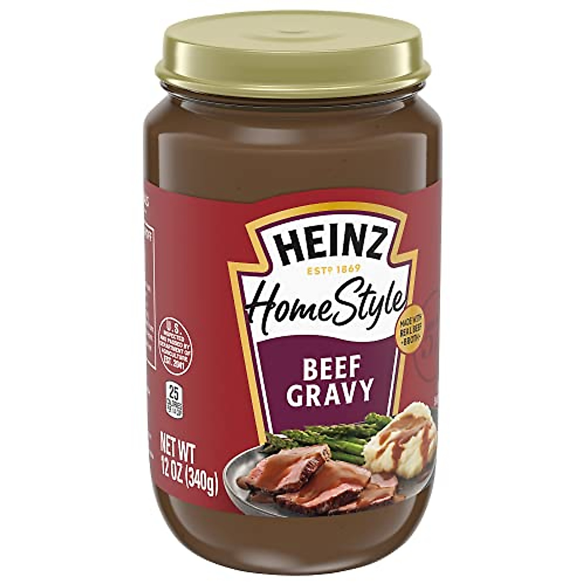 Heinz Homestyle Savory Beef Gravy (12 oz Jar)