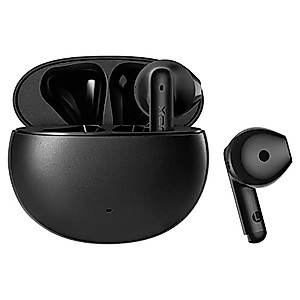 Edifier X2 True Wireless Bluetooth Headphones Earbuds with 28 Hour Playtime, Dual Mic Voice Noise Reduction for Crystal-Clear Calls, Lightweight Headphones, Black