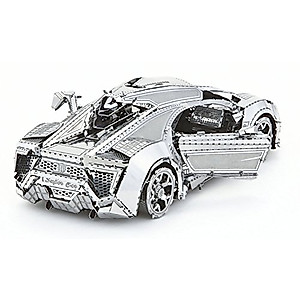 3D Metal Puzzle Car Collection Models Of Hyper Sports Vehicle, KMK F450, Motorcycle - DIY Toy Metal Sheets Assembling Puzzle, 3D puzzle – 3 Pack