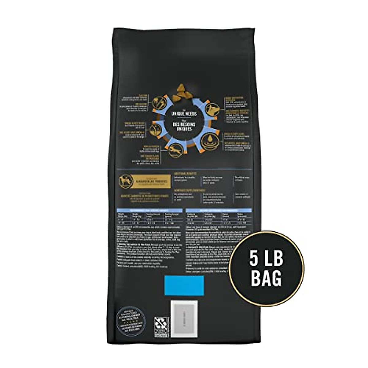 Purina Pro Plan Calm & Balanced Adult Small Breed Chicken & Rice Formula Dry Dog Food - 5 lb. Bag