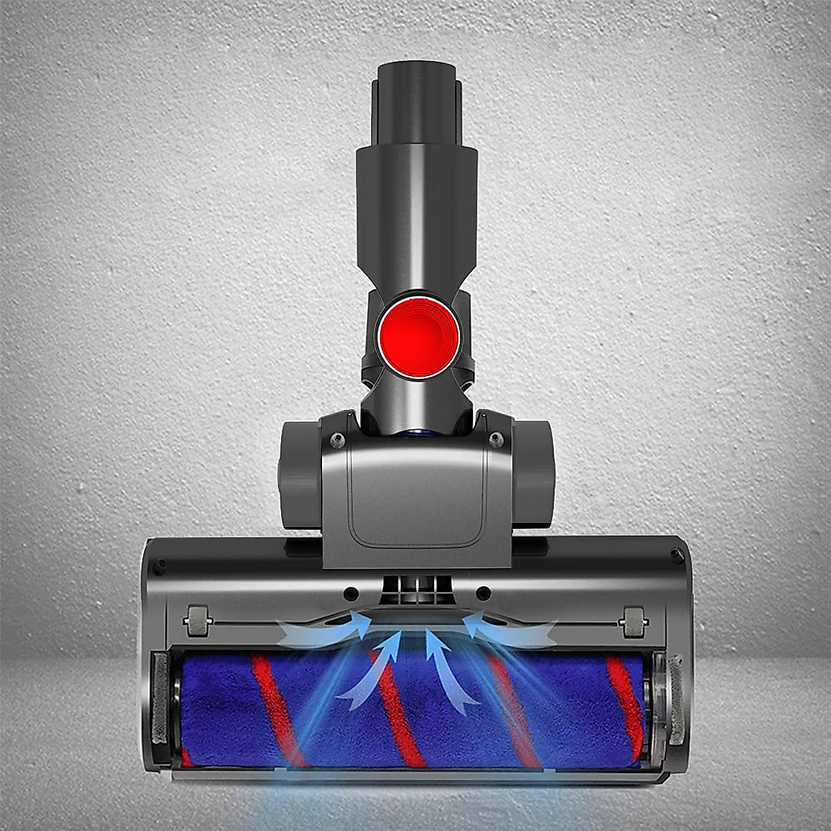 Animal Vacuum Head Replacement for Dyson v7 v8 v10 v11 v15 Soft Roller Cleaner Head Attachments with 4 LED Lights【v6, v12, sv18, DC, and Slim Series Not Compatible】