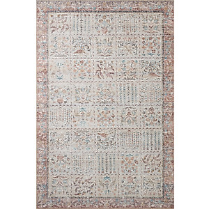 Loloi Rifle Paper Co. Maison Collection MAO-08 Cream 2'-6" x 12'-0", .19" Pile Height, Runner Rug