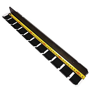 BOFINEHY Trailer Shop Garage Storage Organizer Pneumatic AIR Tool Rack Holder Made from Aluminium 10 Slots