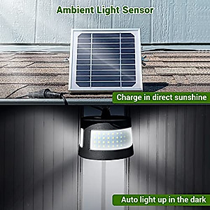 160 LED Solar Lights Outdoor Waterproof，LOFTEK Solar Pendant Lights with Remote Hanging Hook & 16.4ft Cable, Dusk to Dawn Solar Powered Security Flood Lights for Indoor Shed Patio Garage Yard