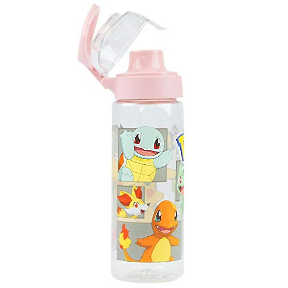 Pokemon Pikachu Character's Sports Girls Plastic Water Drinks Bottle Cup