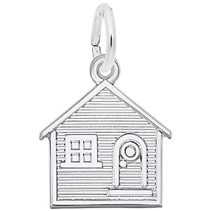 Rembrandt Charms House Charm, Sterling Silver