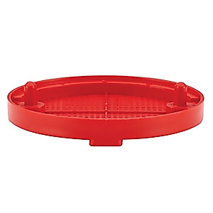 SilverStone 51388 Microwave BPA Free Microwave Pressure Cooker - 3.4 Quart, Red