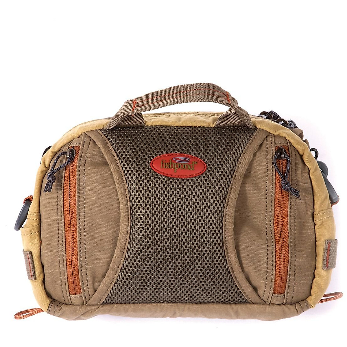 fishpond Blue River Chest/Lumbar Pack - Khaki/Sage Green
