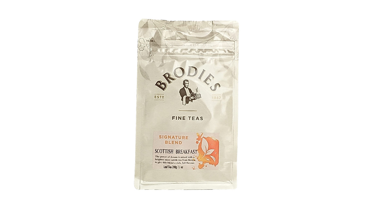 Brodies Tea, Scottish Breakfast Tea, 7.1 Ounce Bag of Loose Leaf Black ...