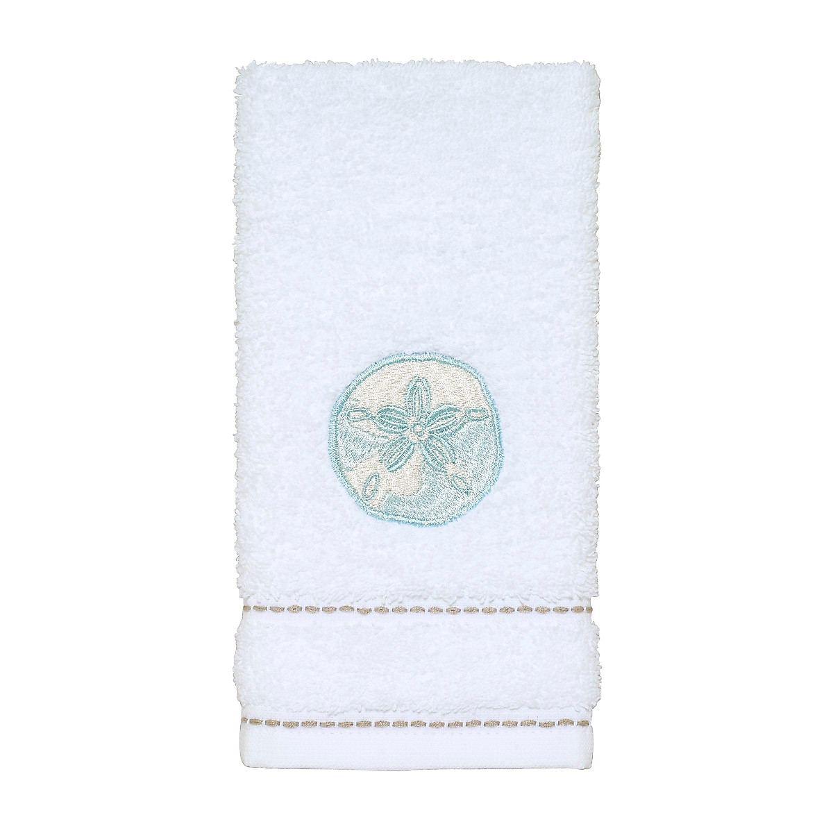 Avanti Linens - 3pc Towel Set, Soft & Absorbent Cotton, Farmhouse Inspired Bathroom Decor (Farmhouse Shell Collection)