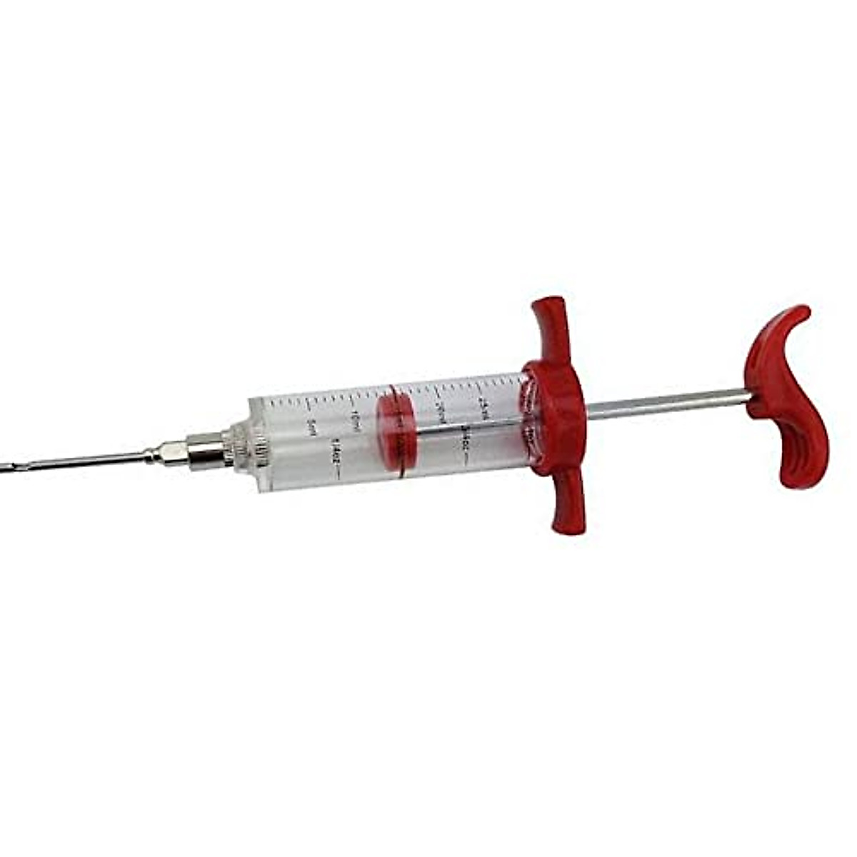 Lobonbo BBQ Meat Syringe Marinade Injector Metal Turkey Chicken Flavor Syringe Kitchen Cooking Syinge Accessories