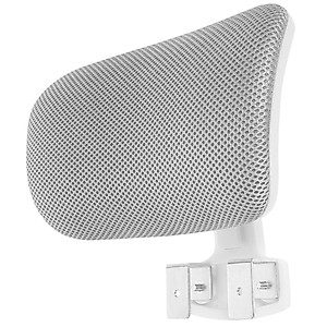 Homoyoyo Chair Office Chair Headrest Universal Attachment Neck Support Cushion Clip on Neck Protection Pillow Headrest for Office Chair White Office Chair Headrest Attachment