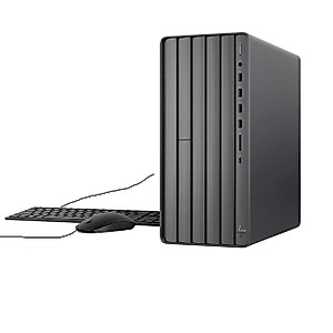 HP Envy VR Ready Gaming Windows 10 Pro Business Desktop Computer, Intel Octa-Core i7-10700F up to 4.7GHz, 32GB DDR4 RAM, 1TB HDD + 1TB PCIe SSD, DVDRW, GeForce GTX 1660 Super 6GB, External Webcam