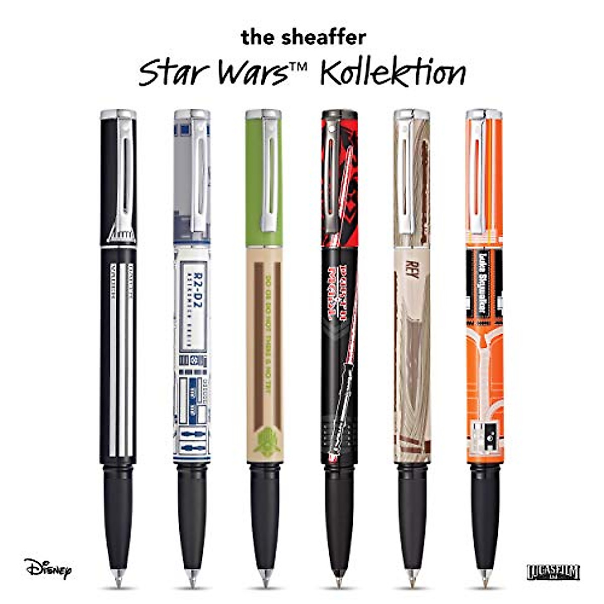 Sheaffer Star Wars POP Luke Skywalker w/Polished Chrome Trim Gel Rollerball Pen