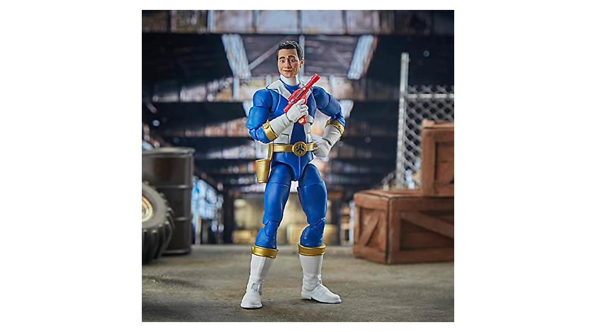 Collectible Power Rangers Lightspeed Rescue Blue Ranger Figure