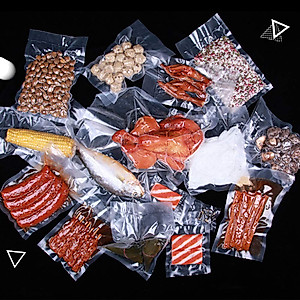 Vacuum Sealer Bags（3 packs）-11" x 16' Rolls Custom-Sized Vacuum Food Saver Bags Great for vac storage, Meal Prep or Sous Vide