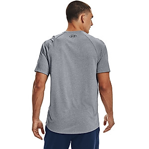 Under Armour Men's Tech 2.0 Short-Sleeve T-Shirt , Steel Light Heather (036)/Black, XX-Large