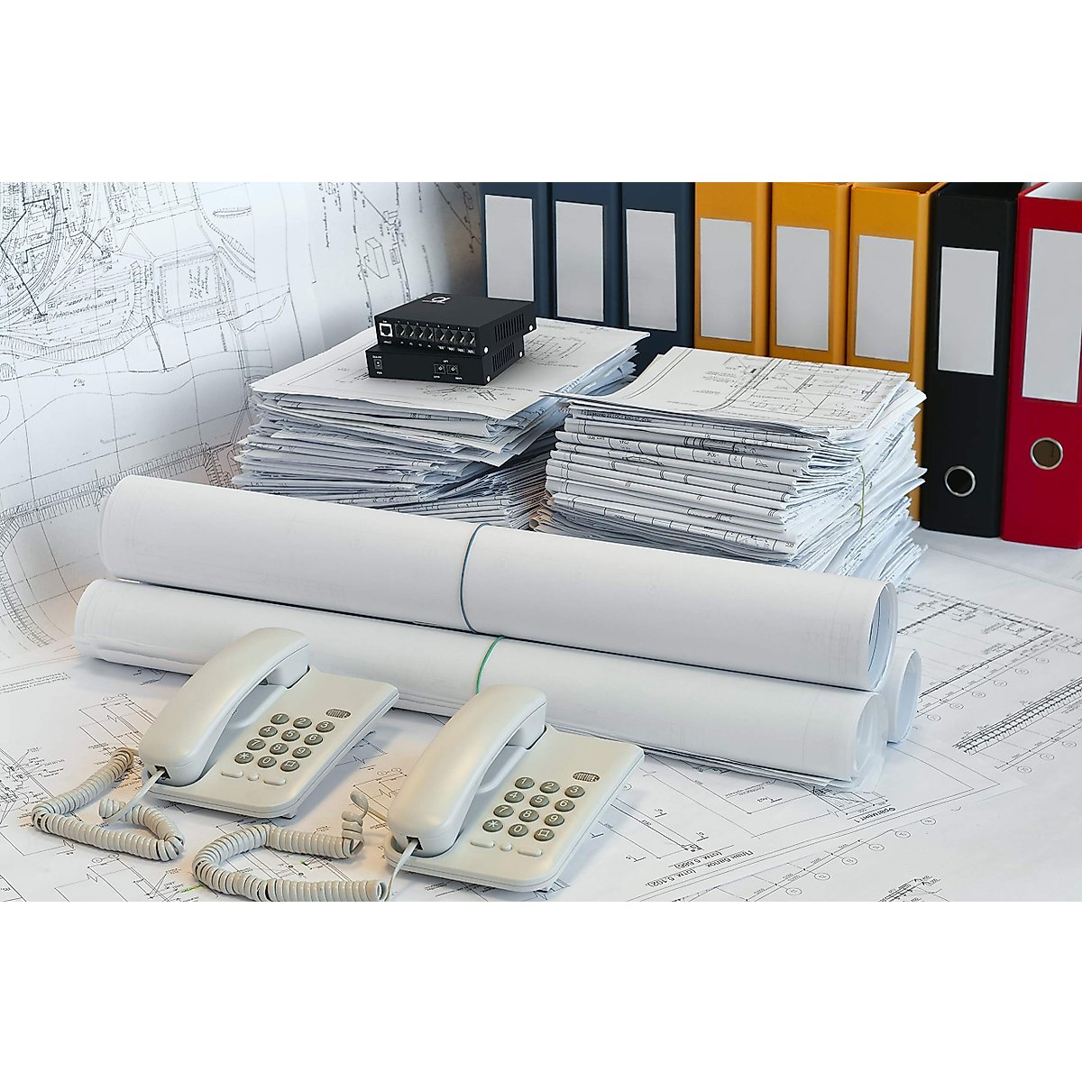 4 x POTS RJ11 Telephone and Gigabit Ethernet Over Fiber Converter - Multiplexer - Extender Set of FXS FXO Units - Universal Single and Multimode - 1 km MM (0.6 mi) 20km SM (11.4 mi) - Voice Over Fiber