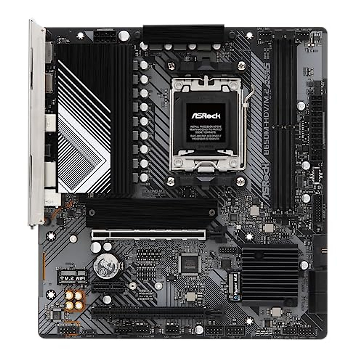 ASRock B650M-HDV/M.2 Supports AMD Socket AM5 Ryzen 7000 Series Processors