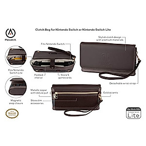 PowerA Clutch Bag for Nintendo Switch or Nintendo Switch Lite, Carrying Case, Storage Case, Console Case, Fashion, Style - Nintendo Switch