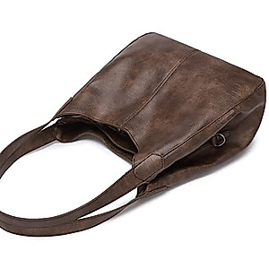 Handbag for Women 3 Compartments Faux Leather Hobo bag Multiple Pockets Shoulder bag Tote Purse