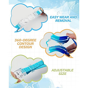 Victoper Kids Swim Goggles, 2 Pack Anti Fog&UV Swimming Goggles for Child 3-15, No Leaking Swim Goggles for Boys Girls