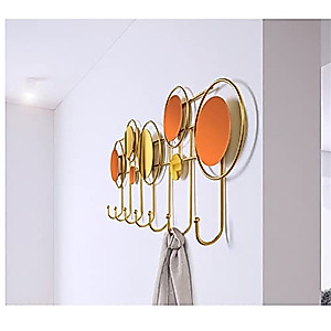 BBSJ Decoration Entrance Living Room Dining Room Entrance Wall Bedroom Door Behind Coat Key Storage Leaf Hook
