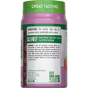 Nature's Truth Collagen Gummies for Women | 60 Count Type 1 and 3 | Strawberry Flavor | Non-GMO, Gluten Free Collagen Peptide Supplement