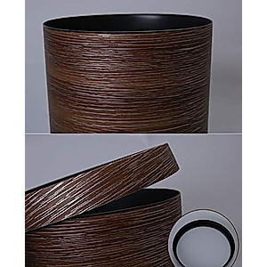 Daliuing 10L Trashcan Waste Basket Living Room no lid Press Ring Size Paper Basket Toilet Trash can Swing Waste Basket for Bathrooms, Kitchens, Home Offices, Dorm Rooms