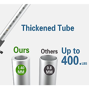 Delog Toilet Safety Rails, Adjustable Toilet Safety Frame for Elderly, Seniors, Handicap & Disabled, Toilet Frame with Handles, Foldable Handicap Toilet Rails Fit Any Toilets 400 LB