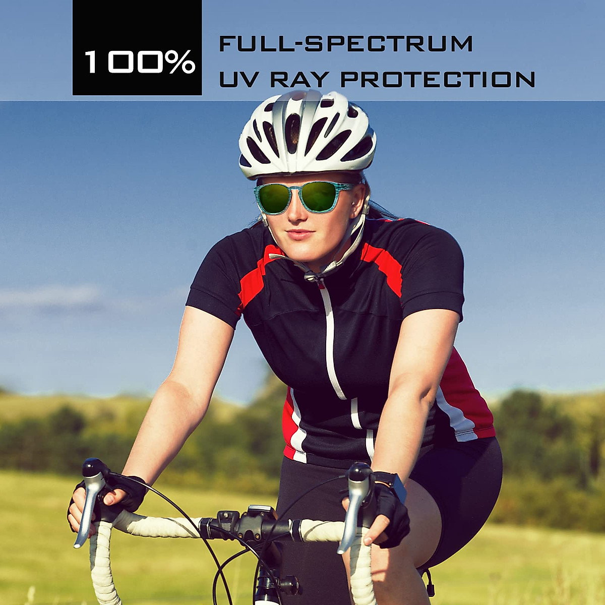 KastKing Tazlina Polarized Sport Sunglasses for Men and Women, Gloss Demi Frame, Brown - Chartreuse Mirror