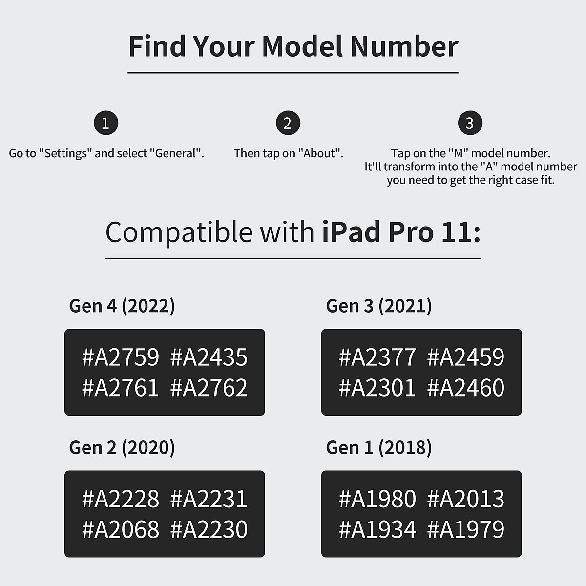 H HOLIMET Case for iPad Pro 11 inch 2022 4th/3rd/2nd/1st Generation 2021/2020/2018 with Pencil Holder PU Leather Protective with Pocket Soft TPU Back Shockproof