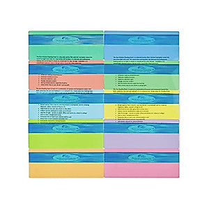The Original Duo Reading Ruler Overlays - Multi-Color (Pack of 10) by Crossbow Education - The UK's Dyslexia and Visual Stress Specialists