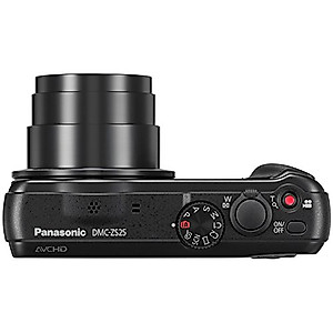 Panasonic Lumix DMC-ZS25 16.1 MP Compact Digital Camera with 20x Intelligent Zoom (Black) (OLD MODEL)