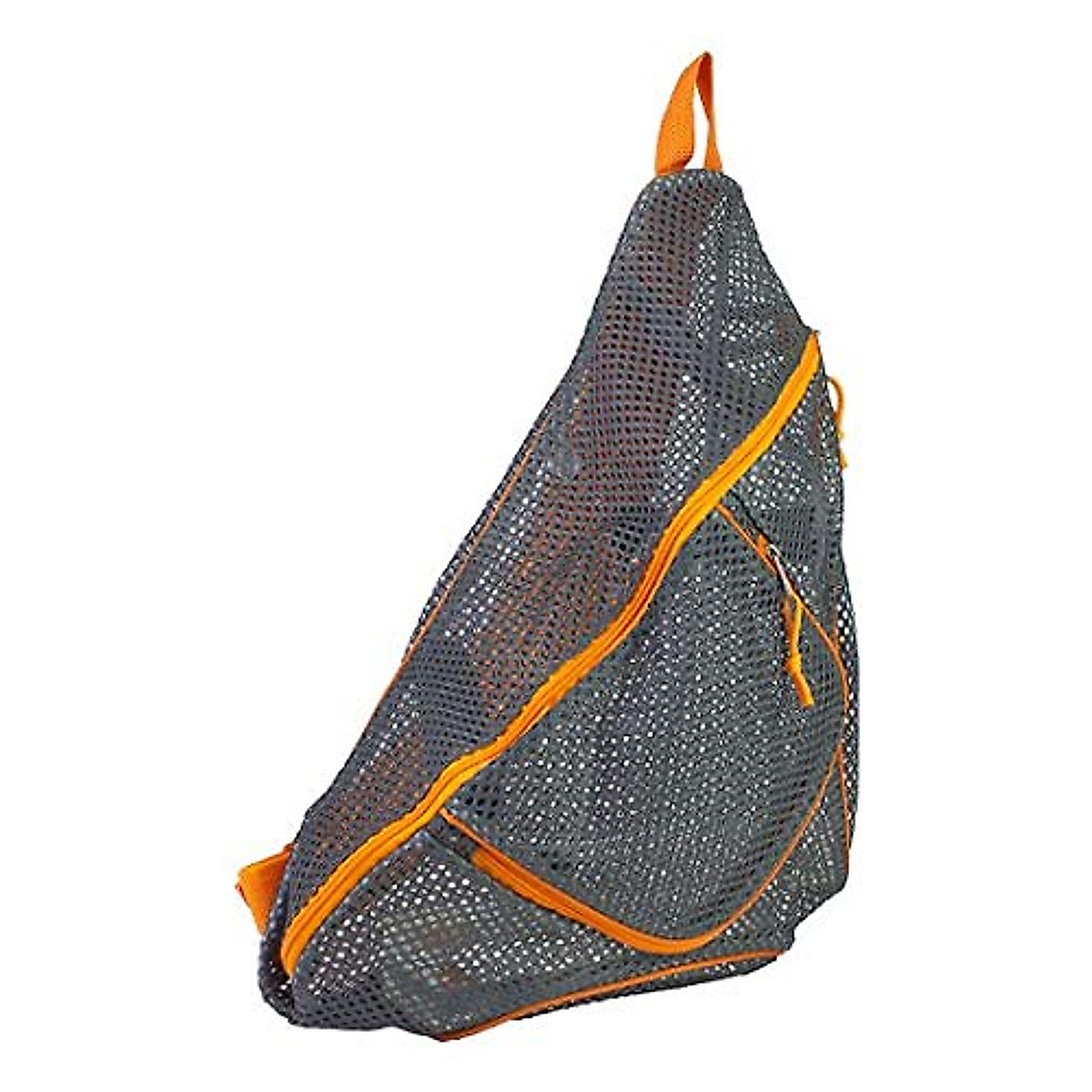 Eastsport Orange Sporty Mesh Trap Single Strap Backpack