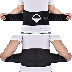 LSRRYD Premium Double Pull Lumbar Support Belt Back Support Belt Lower Back Brace for Pain Relief and Injury Prevention