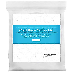 IMPRESA Compatible with Cold Brew System Lid/Brewer Cover/Top Toddy® 100% Silicone BPA Free