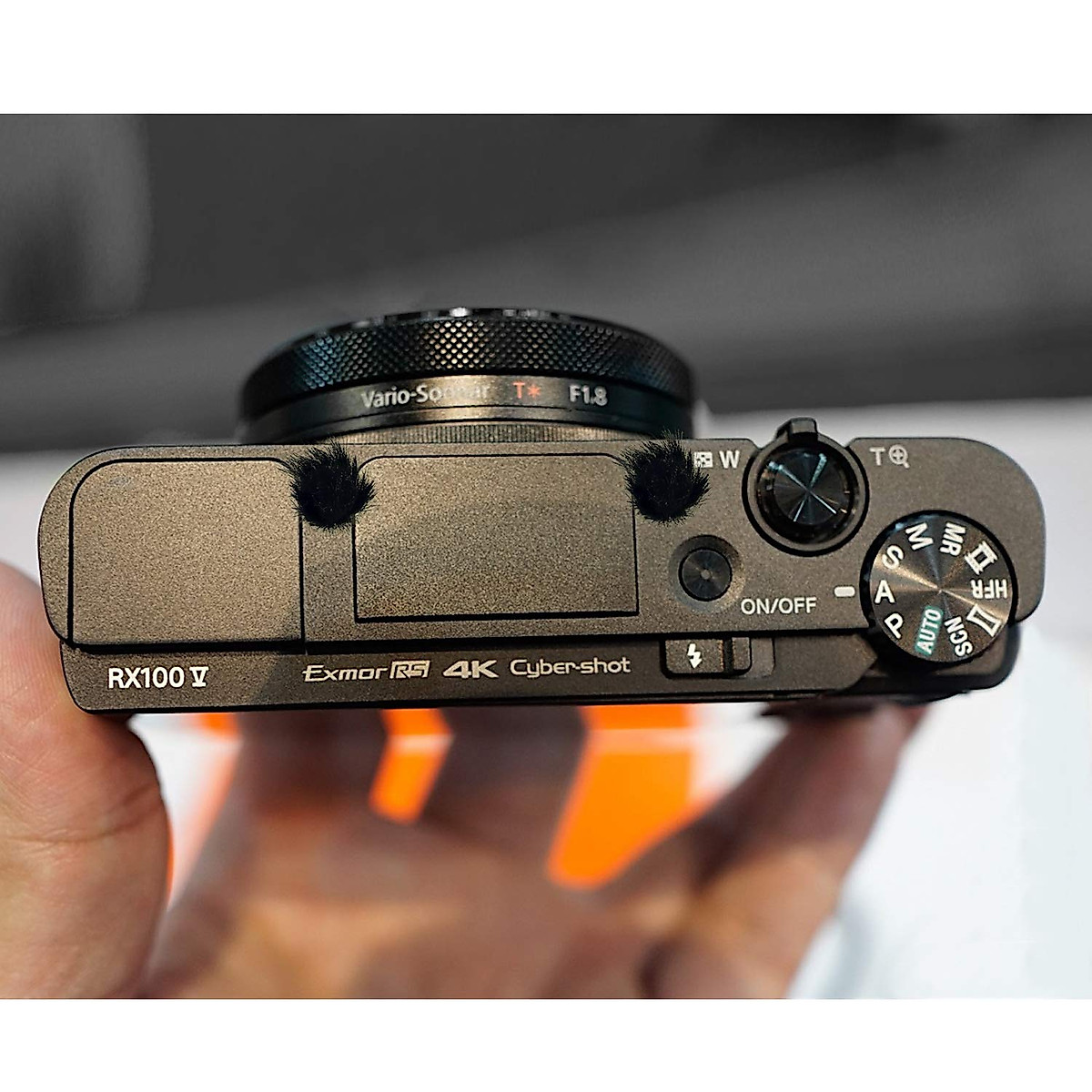 SUNMON Camera Mic Windscreen Windshield Wind Muff for DJI Osmo Action Camera,Sony RX1 RX10 RX100 Digital Compact Cameras Wind Cover (10 Pack)