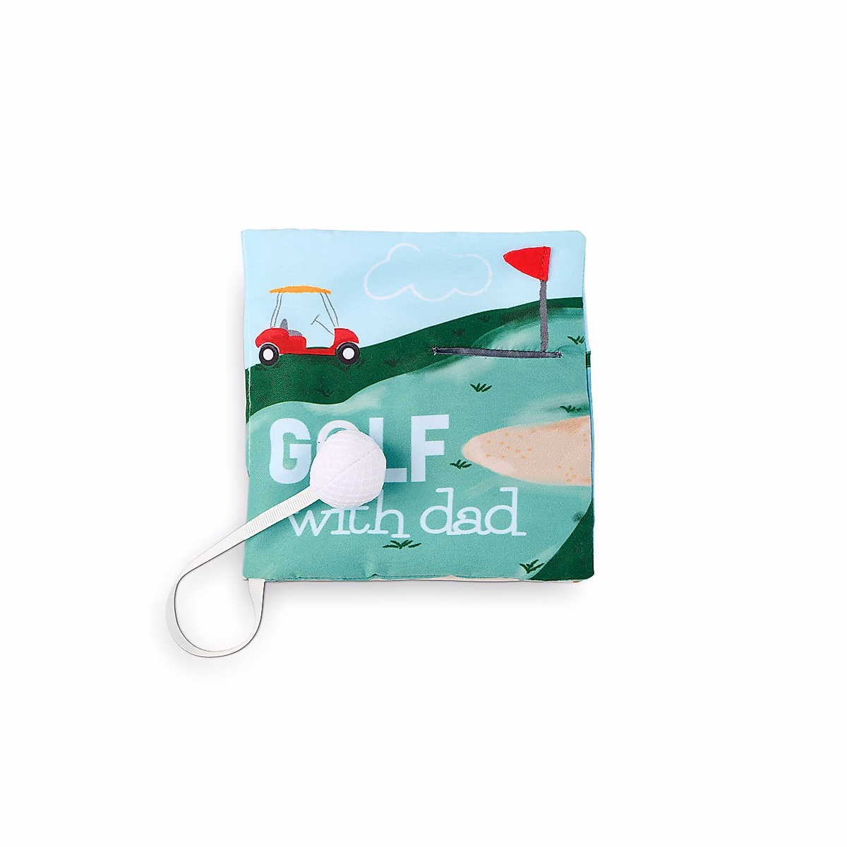 Mud Pie Children's Golf with Dad Plush Book