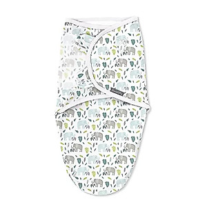SwaddleMe™ by Ingenuity™ Comfort Pack – Size Small, 0-3 Months, 3-Pack (Baby Elephant) Baby Swaddle Set
