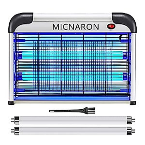 Electric Bug Zapper/Pest Repeller Control-Strongest Indoor 2800 Volt UV Lamp Flying Fly Insect Killer Files Killer Repellent Traps Eliminator Catcher Lure Zap Kills Mosquito