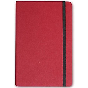 Letts Noteletts Universal Notebook, Large Ruled Burgundy, 8.87 x 6.5 Inches, 192 Pages (LEN5RBY)