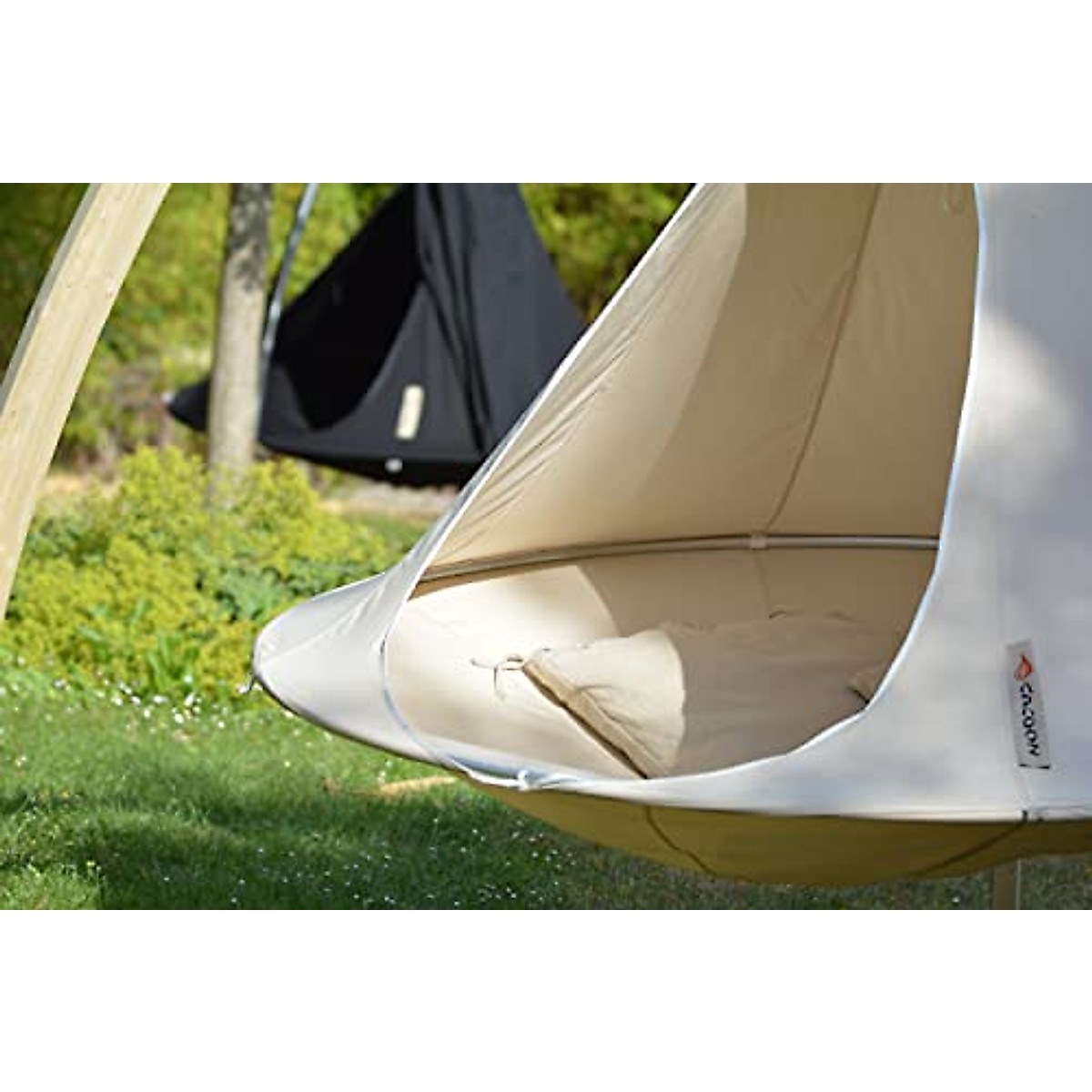 Vivere Double Cacoon, Natural/White