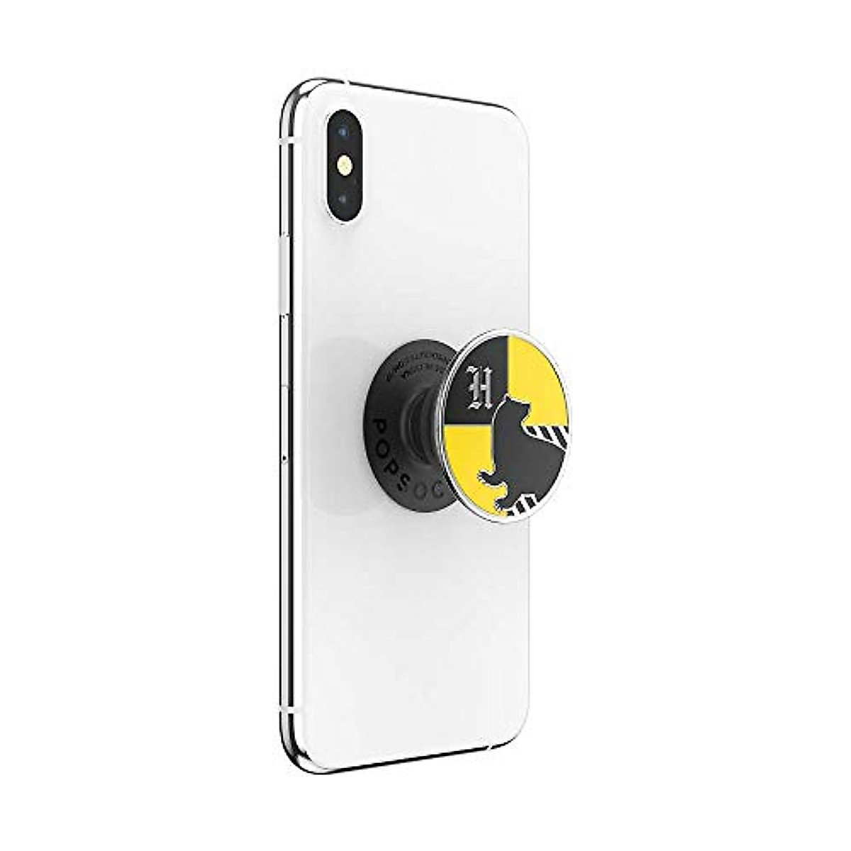 ​​​​PopSockets Phone Grip with Expanding Kickstand, PopSockets for Phone - Enamel Hufflepuff