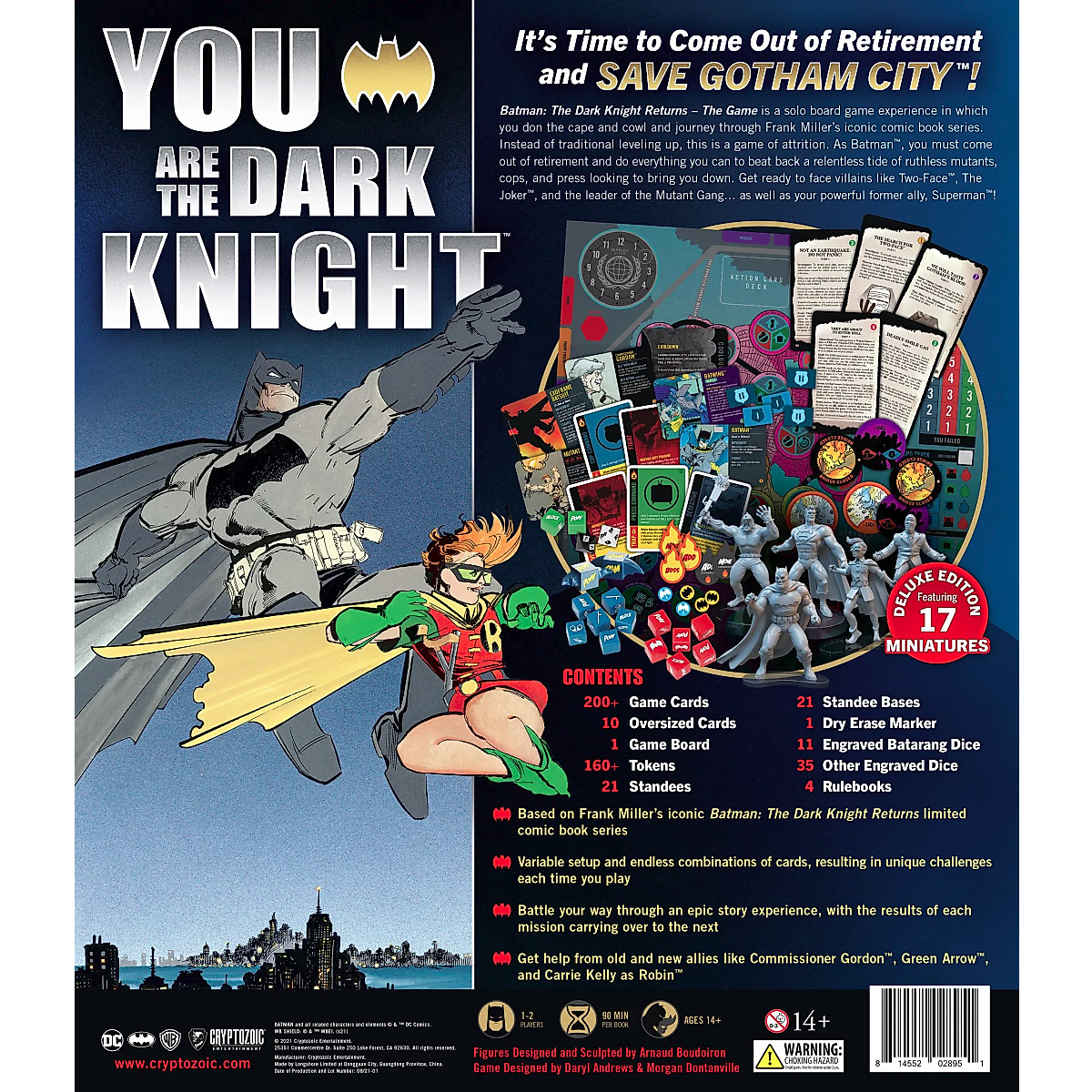 Cryptozoic Entertainment Batman: The Dark Knight Returns - The Game - Deluxe Edition: Retail Version