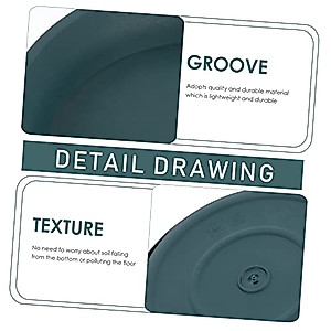 DOITOOL Plants 5pcs Gallon Planter Tray Flowerpot Plastic Water Dish Plant Pots