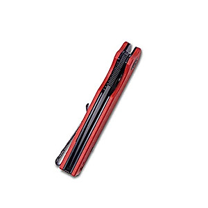 KUBEY Wolverine KU233E Folding Pocket Knife 2.91" D2 Blade and G-10 Handle with Reversible Clip for Hunting Camping and Outdoor