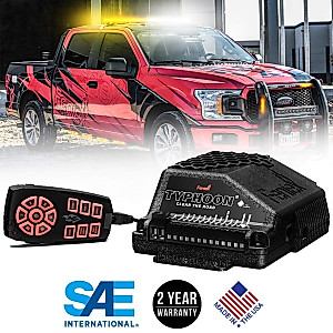 Feniex Typhoon Handheld 100 Watt Siren & Controller with Triton 100W Siren Speaker Bundle