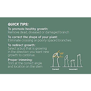 Garden Power Premium Heavy Duty Ratchet Pruning Shears, Professional Hand Pruner Garden Tool, Ergonomic Grip, 8 Inch yard clippers, Quality Carbon Steel with Ratchet Mechanism, ideal for women, senior