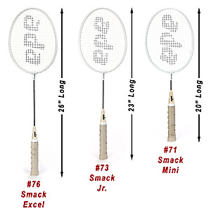 ADA Sports 2 Racket Badminton Set (71 Smack Mini - 20")
